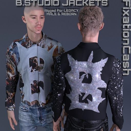Second Life Marketplace - B.STUDIOS JACKETS | REBORN
